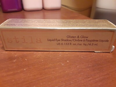 Stila Glisten & Glow Liquid Eye Shadow in Stream .153 fl oz New in Box ...