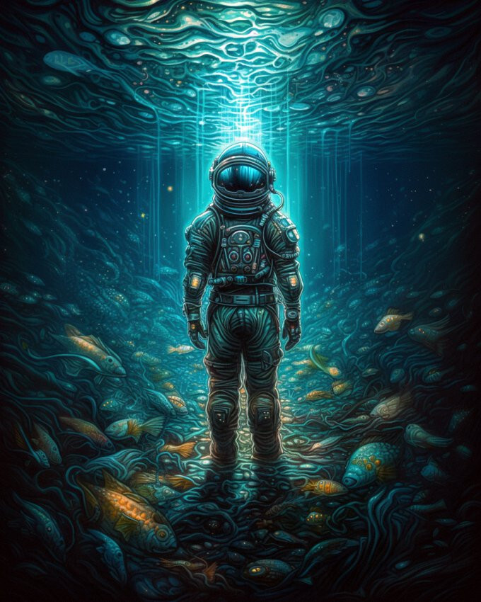 Astronaut Space Horror