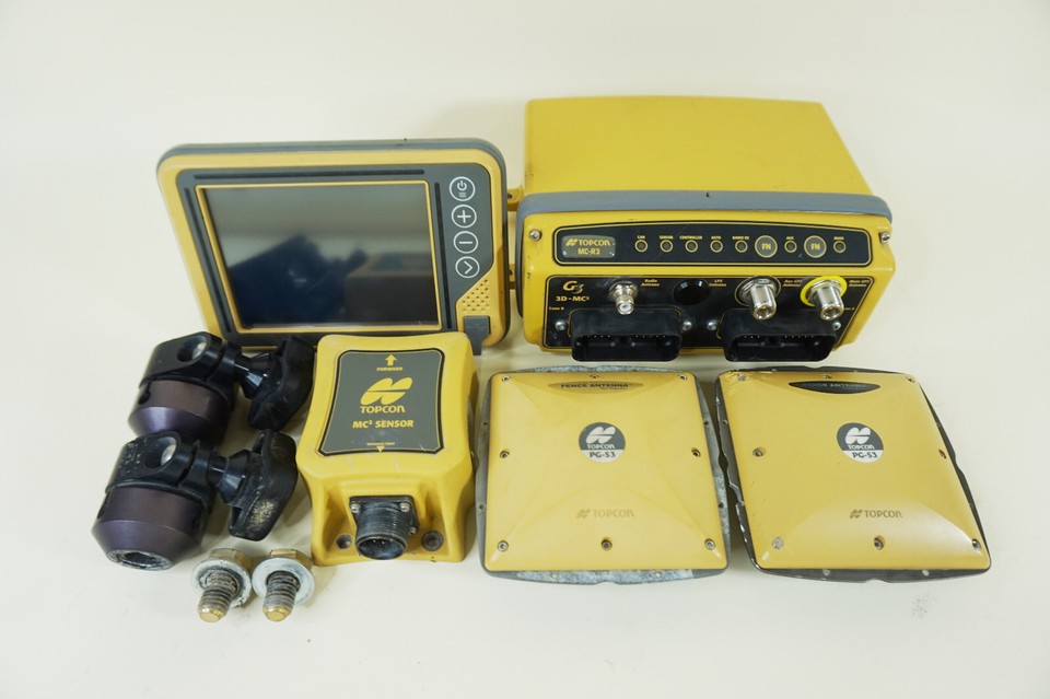 Topcon G3 MC-R3 3D-MC2 GPS Dozer Machine Control GX55 PG-S3 MC2 Sensor ...