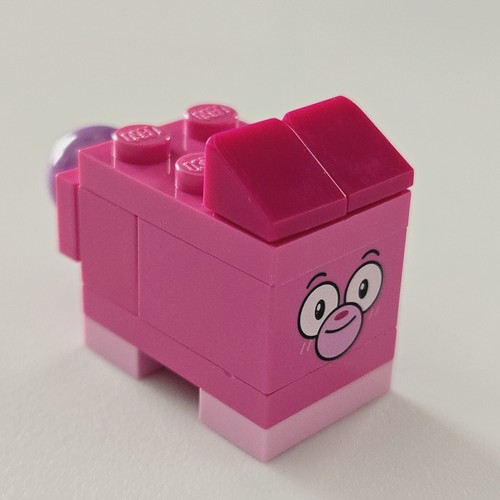 LEGO Unikitty Square Bear Pink Minifigure Loose Complete uni06 From ...