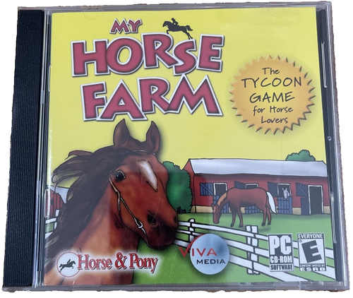 My Horse Farm PC CD Rom-Rare-SHIPS N 24 HOURS | eBay