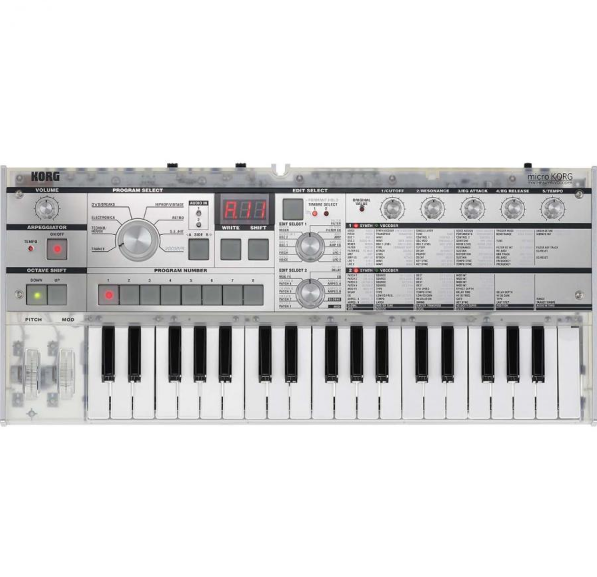 KORG microKORG Crystal Analog Synthesizer Vocoder 37-Key Keyboard | eBay
