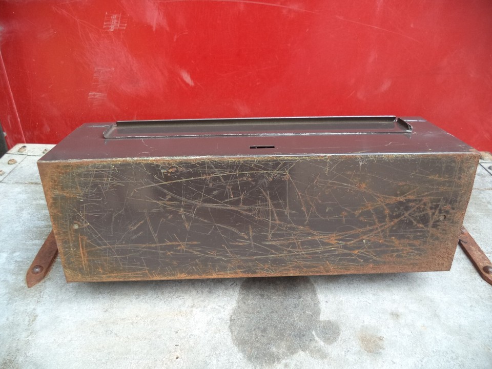 Tractor Tool Box Massey Ferguson Tractor Toolbox Original MF Charcoal ...