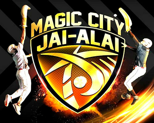 8 1/2 x 11" COLOR PRINT of MAGIC CITY CASINO JAI ALAI MIAMI FLORIDA ...