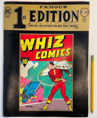 WHIZ COMICS #1 FAMOUS FIRST EDITION (1974)-WHIZ COMICS #1 TREASURY ...