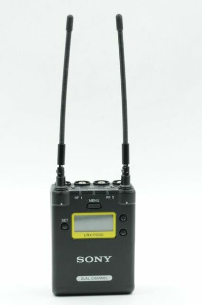 Sony URX-P03D 2 Channel Wireless UHF Synthesized Diversity Tuner for ...