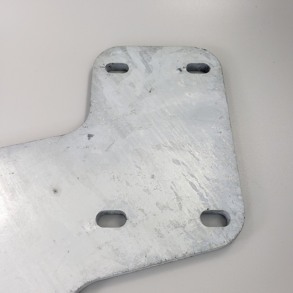 Solid 3/8" Heavy Duty Steel Transom Outboard Boat Motor Mounting Plate ...