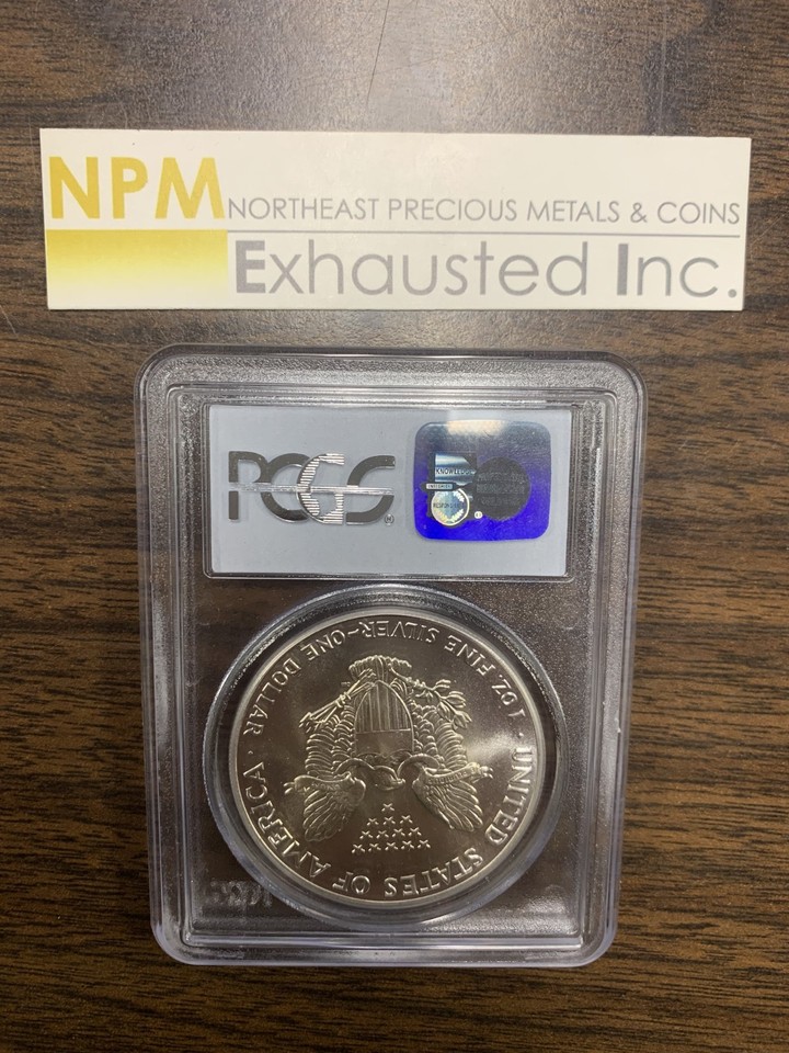 MS68 1988 American Silver Eagle PCGS Blue Label | eBay
