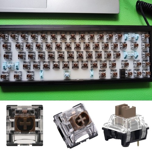 TTC Brown V2 Gaming MX Switches 63.5g force 4/10PCS | eBay