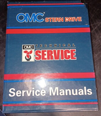 OMC NC Sterndrive Service Manual Set 507138 3.0GS 4.3GL 4.3GS 5.0FL 5 ...