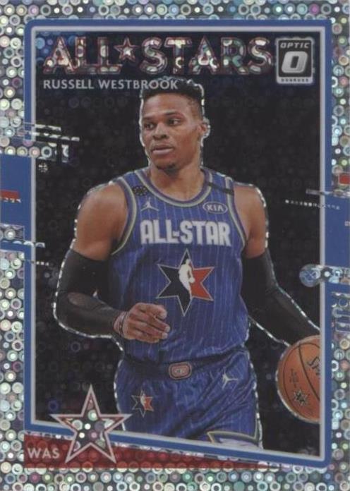 2020-21 Panini Donruss Optic - All-Stars Russell Westbrook #7 Fast ...