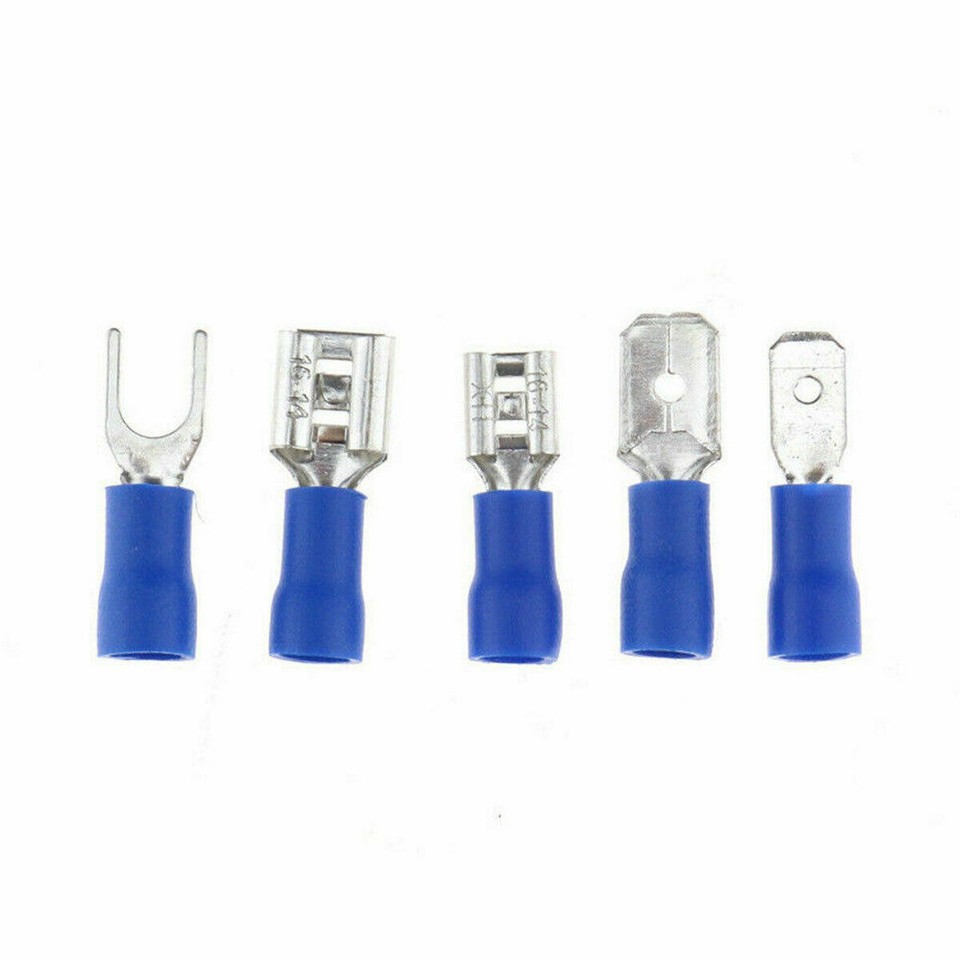 1200PCS Assorted Insulated Electrical Wire Terminals Crimp Connectors ...