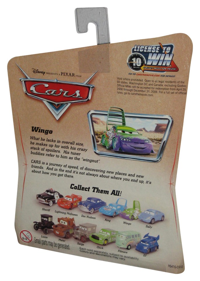 Disney Pixar Cars Movie Wingo Desert Scene Mattel Die Cast Toy Car - | eBay