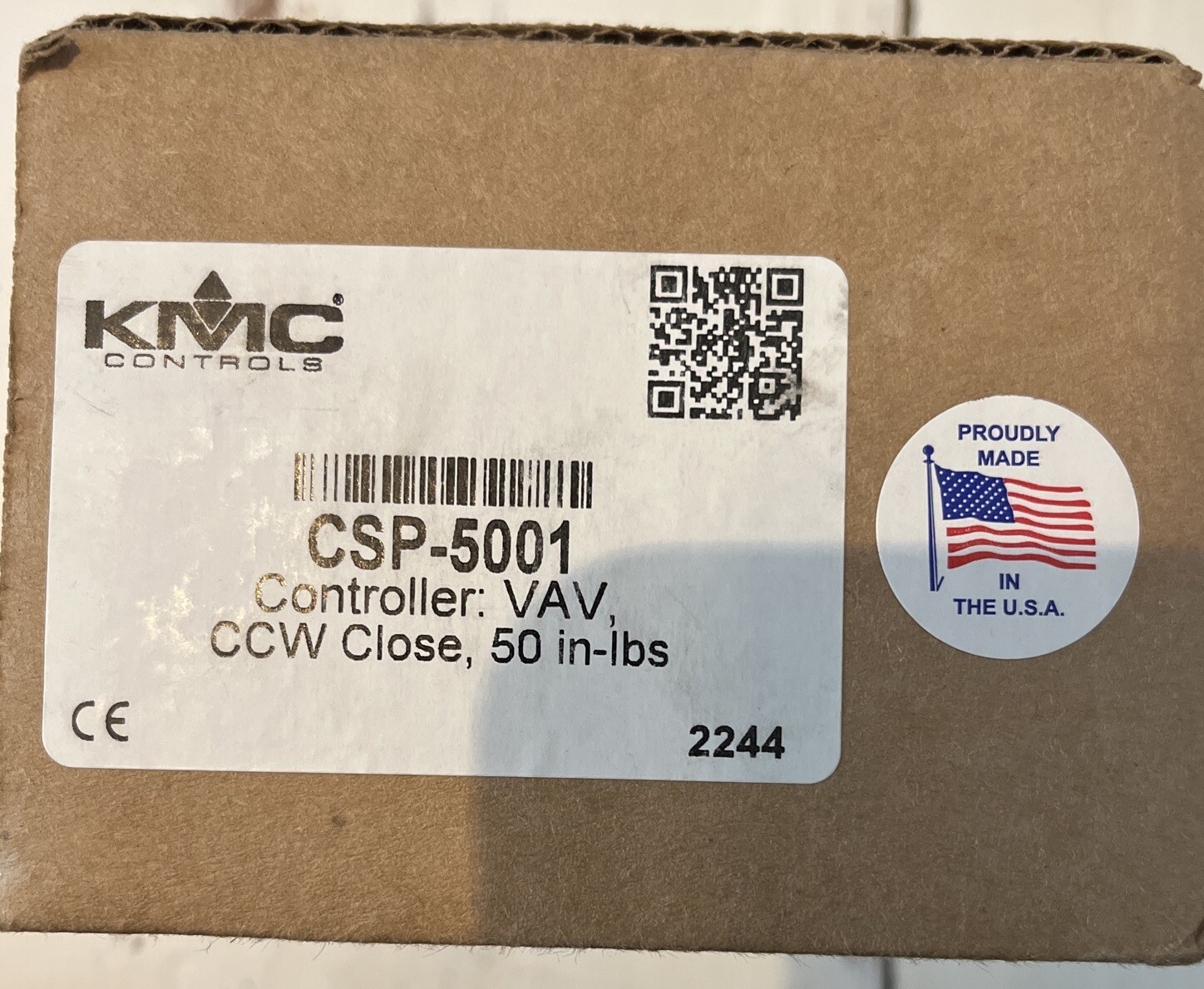 KMC Controls CSP-5001 AIR FLOW VAV CONTROLLER Temp Control CCW Close 50 ...