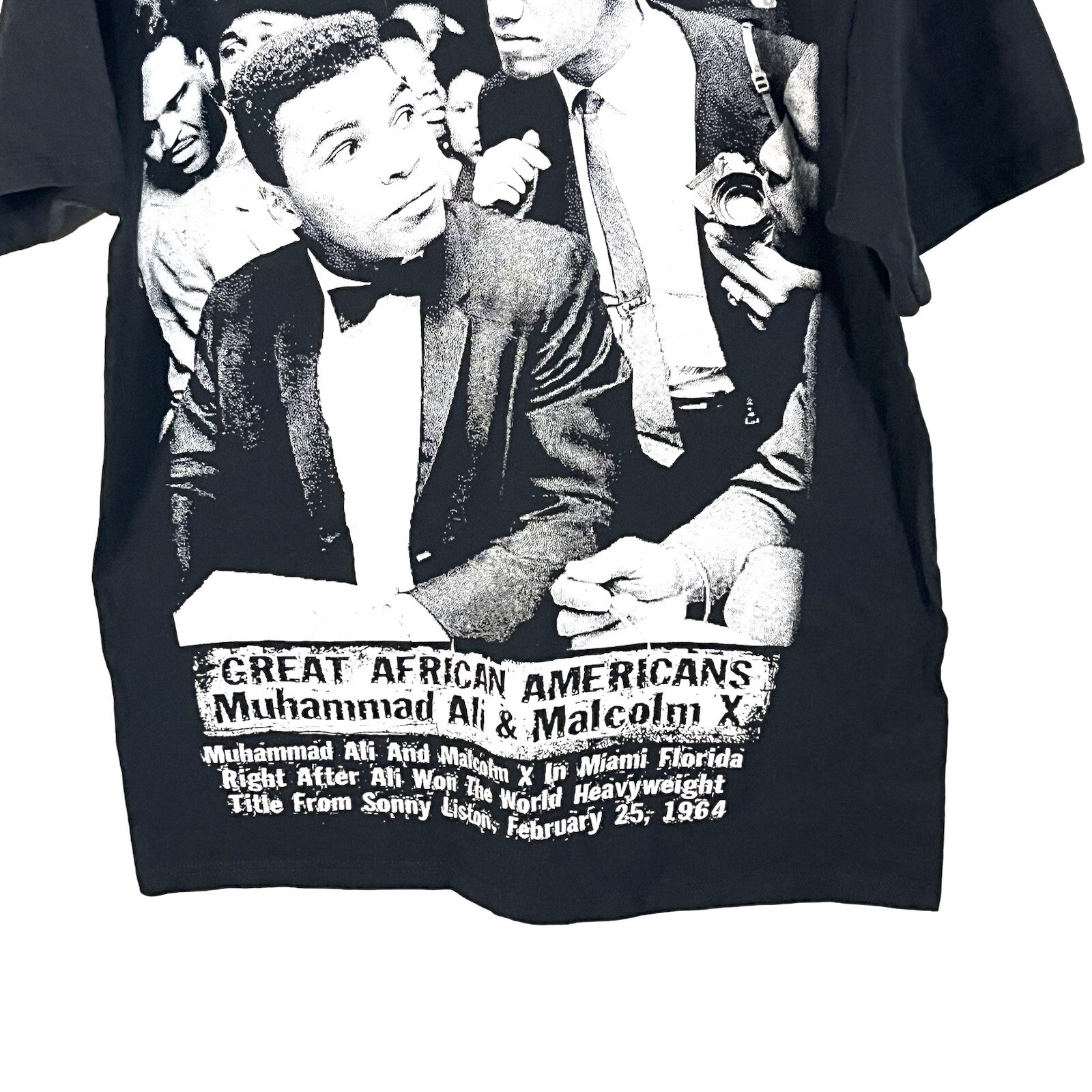 VTG 2000’s Anvil Malcolm X Muhammad Ali Graphic T-shi… - Gem