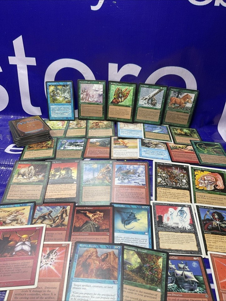 100 RARE Magic the Gathering Cards lot Instant Collection MTG MIX years ...