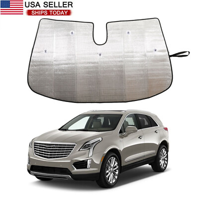 For Cadillac XT5 2017-2023 Front Windshield Visor SunShade Sun Shade UV ...