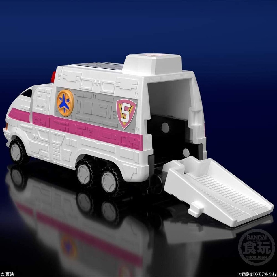 Power Rangers Lightspeed Rescue Gogo Five Super Minipla Victory Robo ...