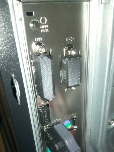 PC Computer Port Dust Covers Cover Caps Protectors USB DVI HDMI PICK ...