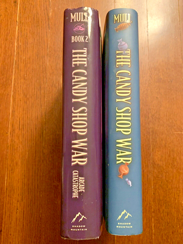The Candy Shop War & Arcade Catastrophe Books by Brandon Mull HCDJ 1st ...