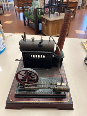 Rare! Antique 1920s Doll DC Horizontal working 1920 Steam Engine with ...