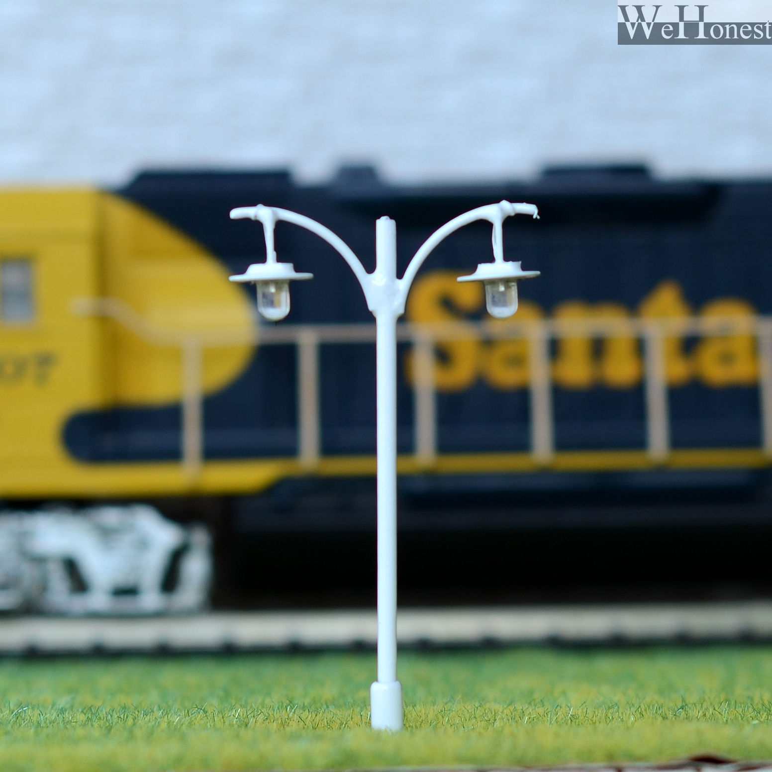 12 x HO OO gauge model railway LED street lights train Lamps Lamp posts ...