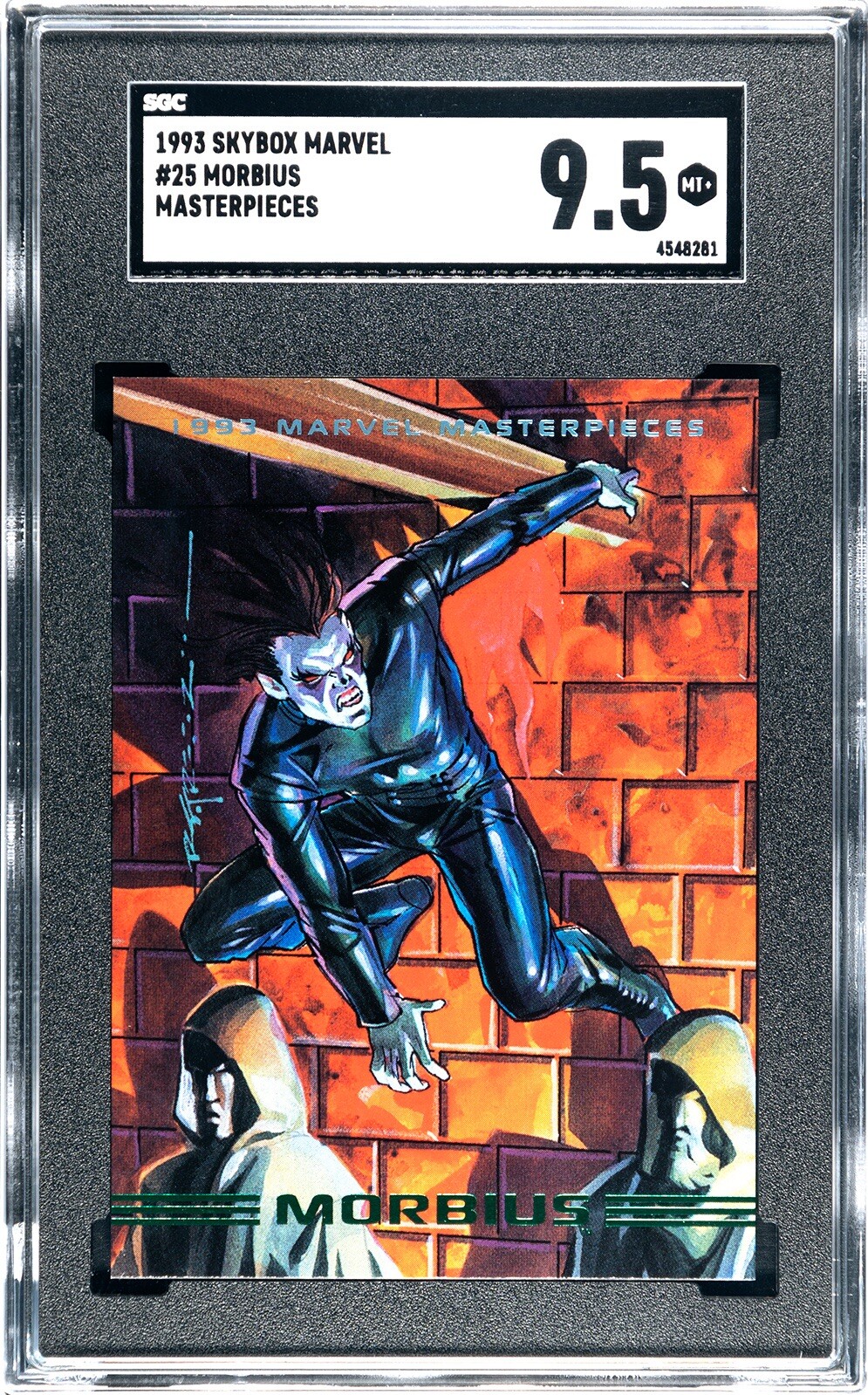 1993 Marvel Masterpieces #25 Morbius Mcu Sgc 9.5 Mint | eBay