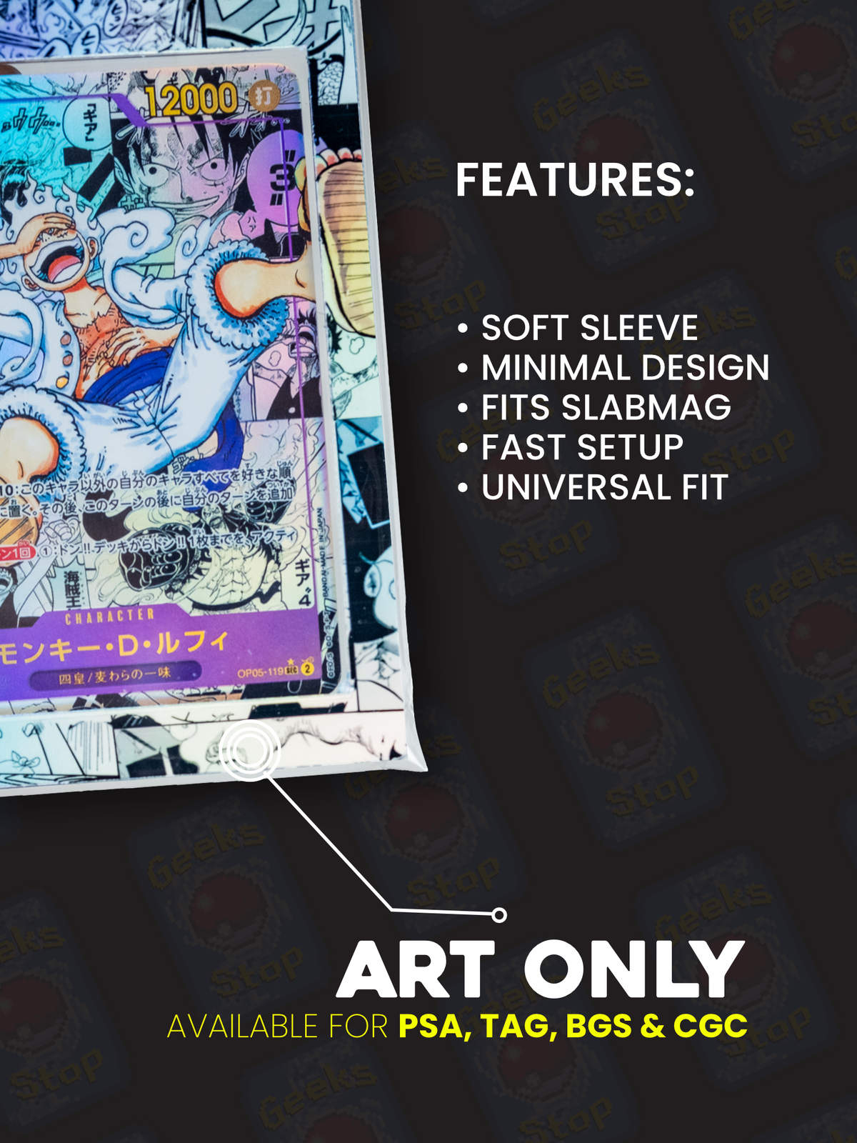 Gengar TG06 PSA CGC Beckett | Display Case Extended Art for Graded ...