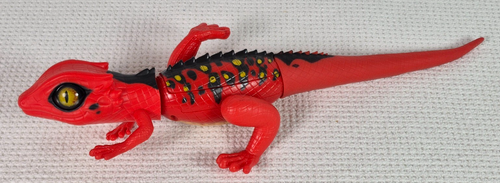 Robo Alive Lurking Lizard 13" Battery-Powered Red & Black TESTED-WORKS ...