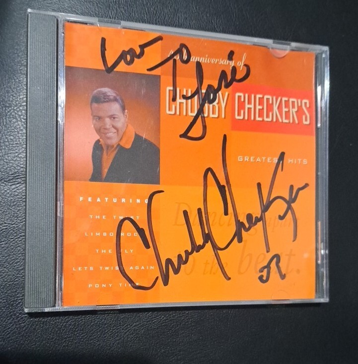 Autographed 40th Anniversary of Chubby Checker's Greatest Hits, No COA ...
