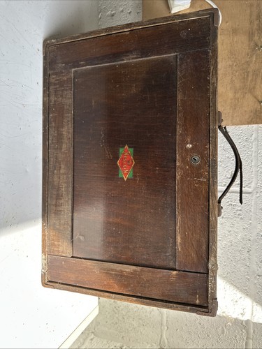 VINTAGE WOODEN 7 DRAWER ENGINEERS TOOL CABINET CHEST BOX NESLEIN UNION ...