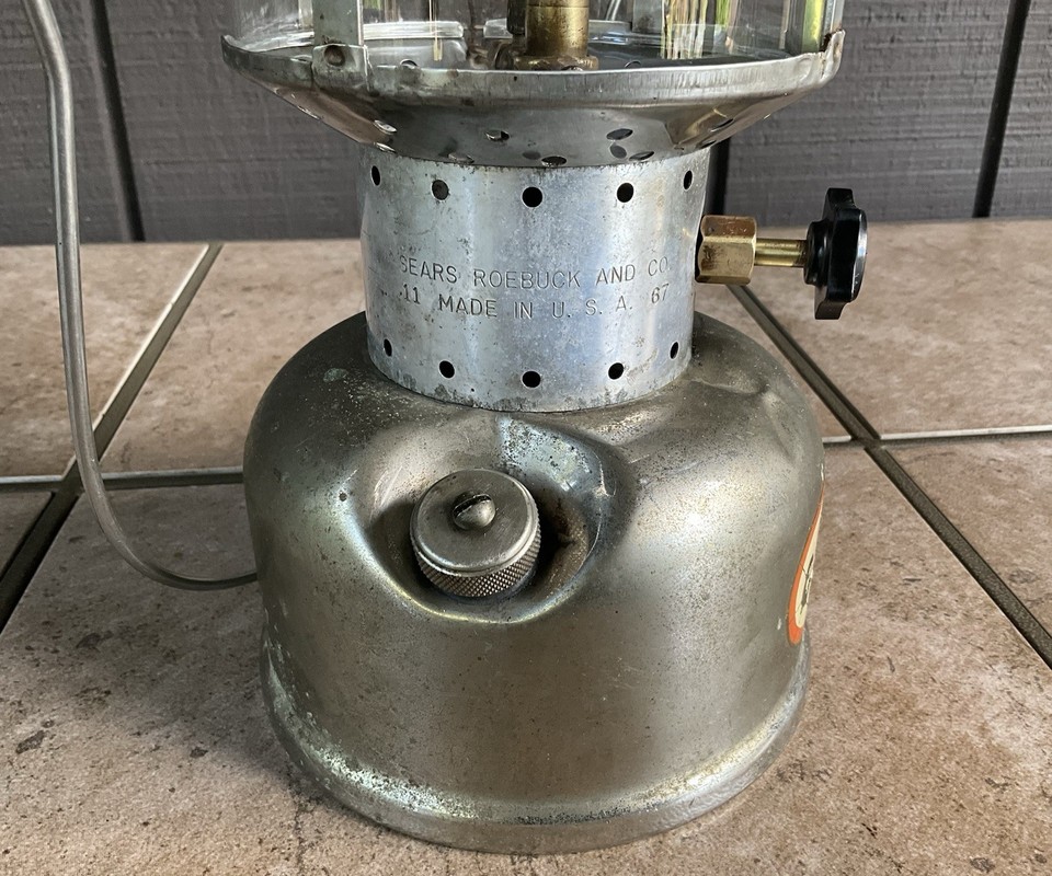 Vintage Sears Ted Williams Coleman Lantern Model #476.70200 November 1967 USA! | eBay