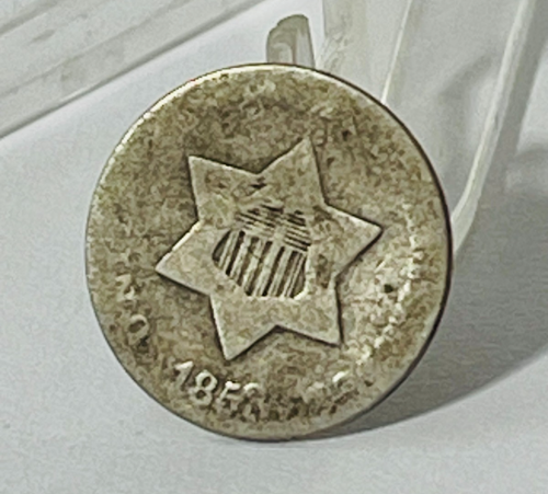1853 U.S. Silver 3-Cent Trime – 90% Silver Coin #344B | eBay