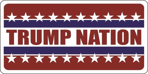 Trump Nation Photo License Plate 760939918226| eBay