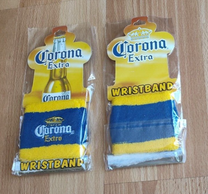 Corona Extra Wristband - One Size Fits Most - Lot of 2 - New Sealed NIP ...