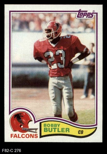 1982 Topps #276 Bobby Butler Falcons RC Florida St 8 - NM/MT | eBay