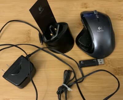 Logitech MX Revolution M-RBQ124 Ergonomic Wireless Laser Mouse w ...