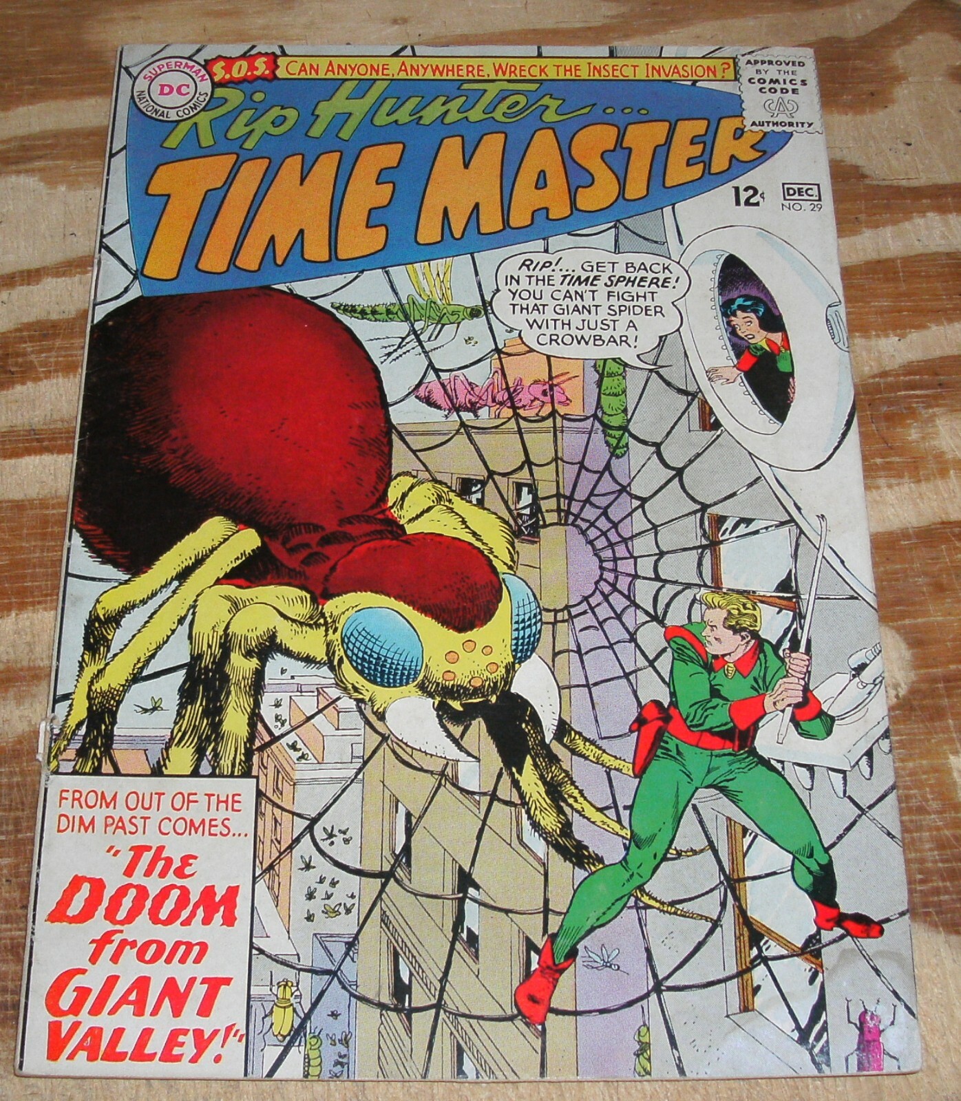 Rip Hunter Time Master #29 fine 6.0 | eBay