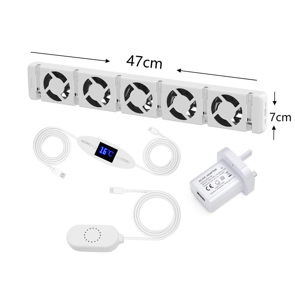 Low Power Radiator Booster Fan - Saves Energy & Improves Radiator Heat ...