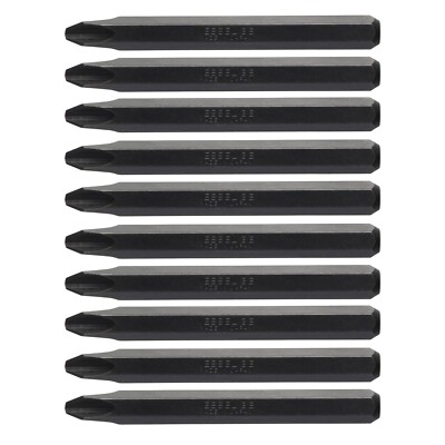 VESSEL 8mm HEX SHANK IMPACT DRIVER BIT 10PCS SET (PH3x80mm) C51-3-80E ...