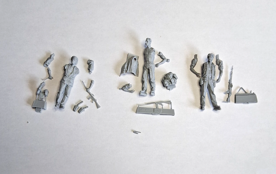 British SAS Oman 1971 Figures x 3 for Tamyia Pink panther LR | eBay UK