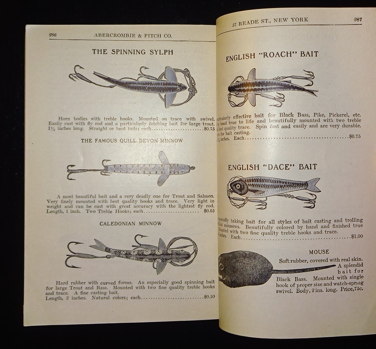 1906 ABERCROMBIE & FITCH Catalog, Fishing Hunting Camping Prospecting ...