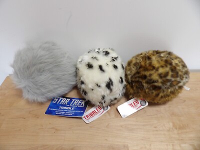Paramount Studios STAR TREK TRIBBLES Lot of 3 PLUSH Work | eBay