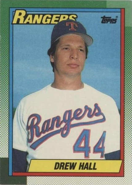 1990 Topps - #463 Drew Hall for sale online | eBay
