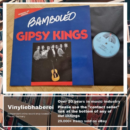 12" LP Disco Vinyl Gipsy Kings - Bamboleo | eBay