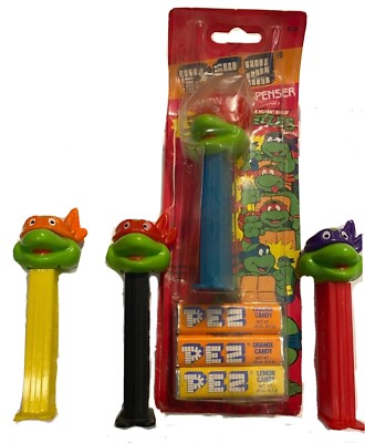 1994 Pez Retired Teenage Mutant Ninja Turtles Happy Version | eBay