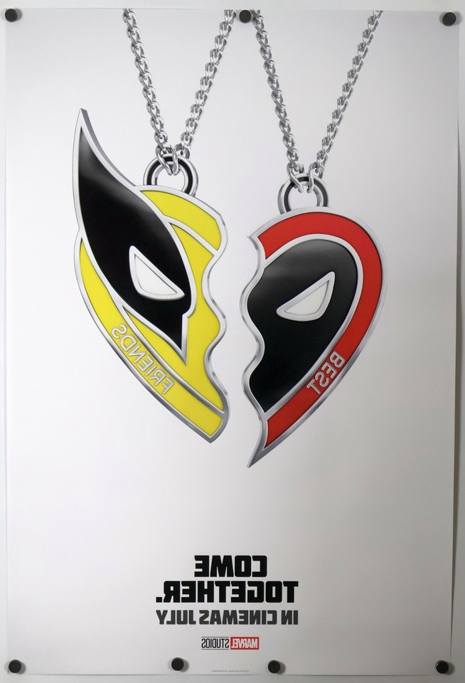 Deadpool 3 Wolverine - original DS movie poster - 27x40 D/S 2024 INTL ...
