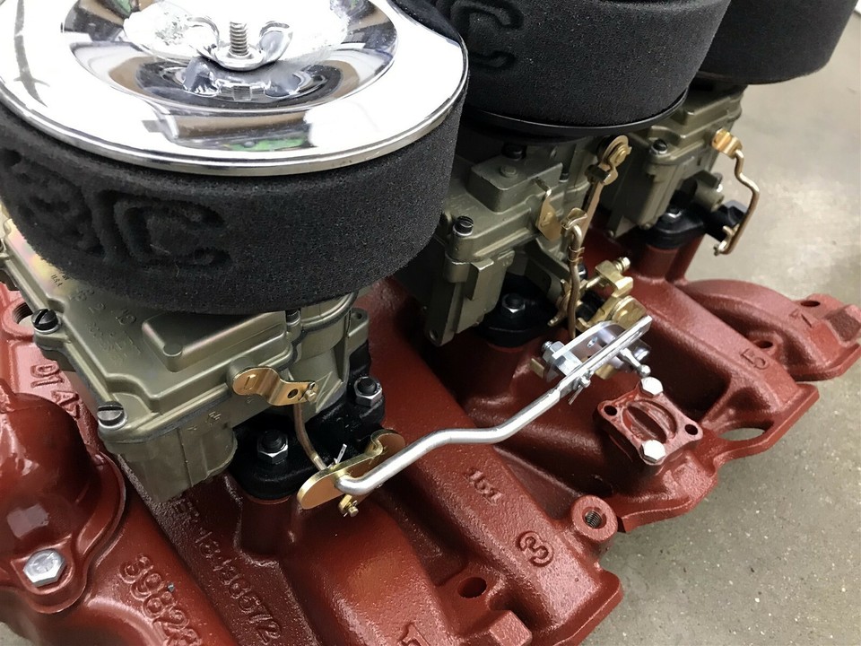 1966-67 CUTLASS 442 COMPLETE TRIPOWER TRI POWER SETUP REBUILT | eBay