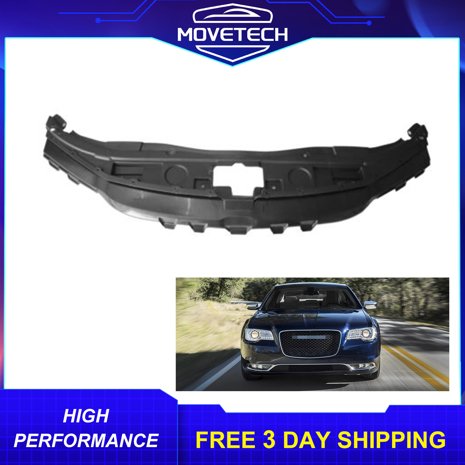 Front Radiator Core Support Upper Cover #68227211AC Fits 2015-2022 ...