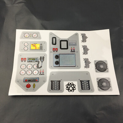 RC 1:10 Scale KYX Decal Sticker Skin For Axial Wraith RC Crawler Car ...